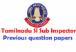 Tamilnadu SI Previous year question papers 2015 2020 2022 Download Pdf ...