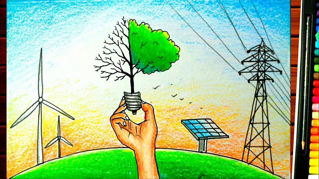 energy-conservation-drawing-easy-orhow-to-draw-sav - WINMEEN